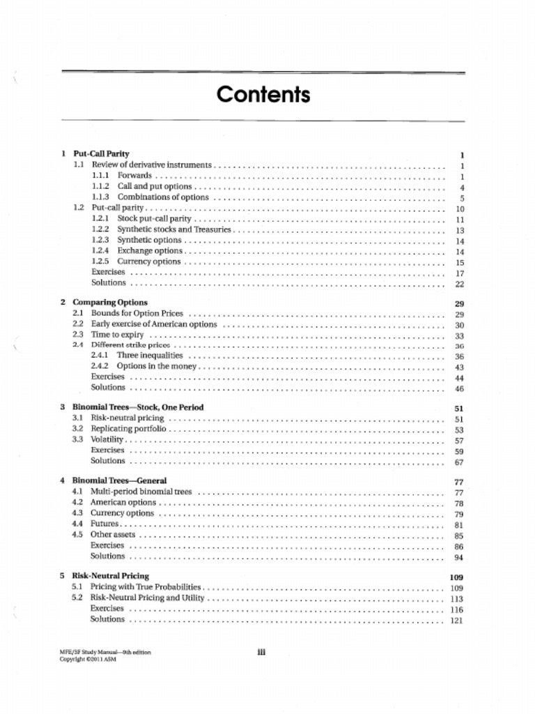 ASM - MFE Manual Ninth Edition PDF | PDF
