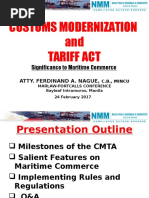 Customs Modernization and Tariff Act (Cmta) : Bureau of Customs (Boc ...