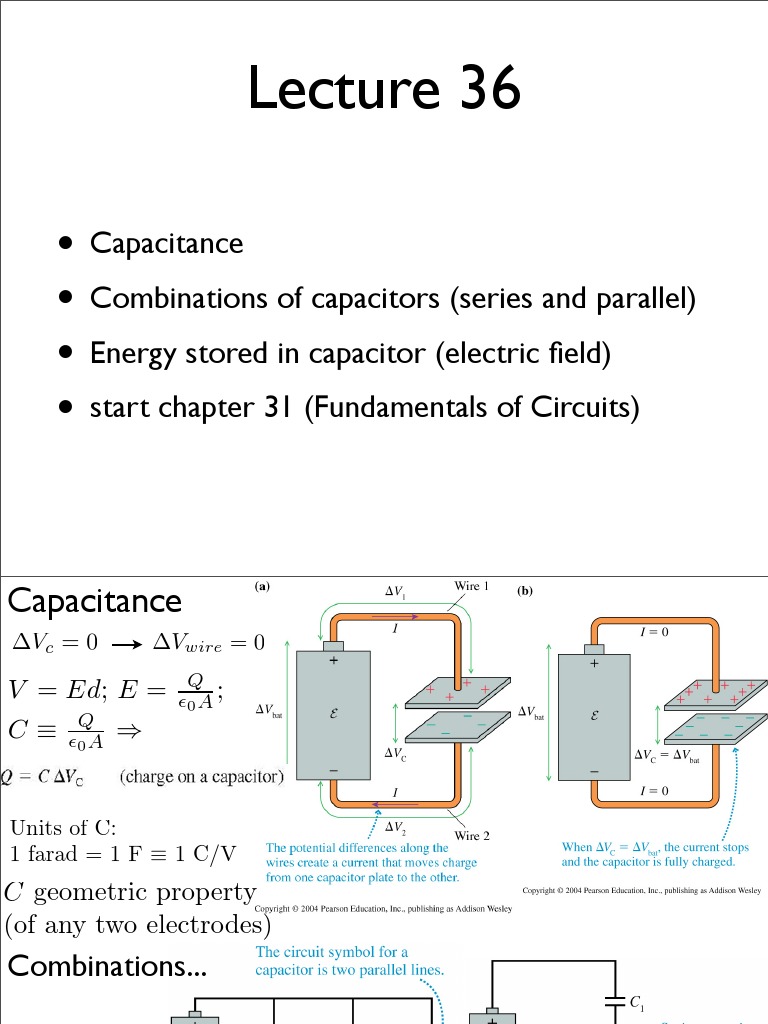 Capacitance PDF | PDF