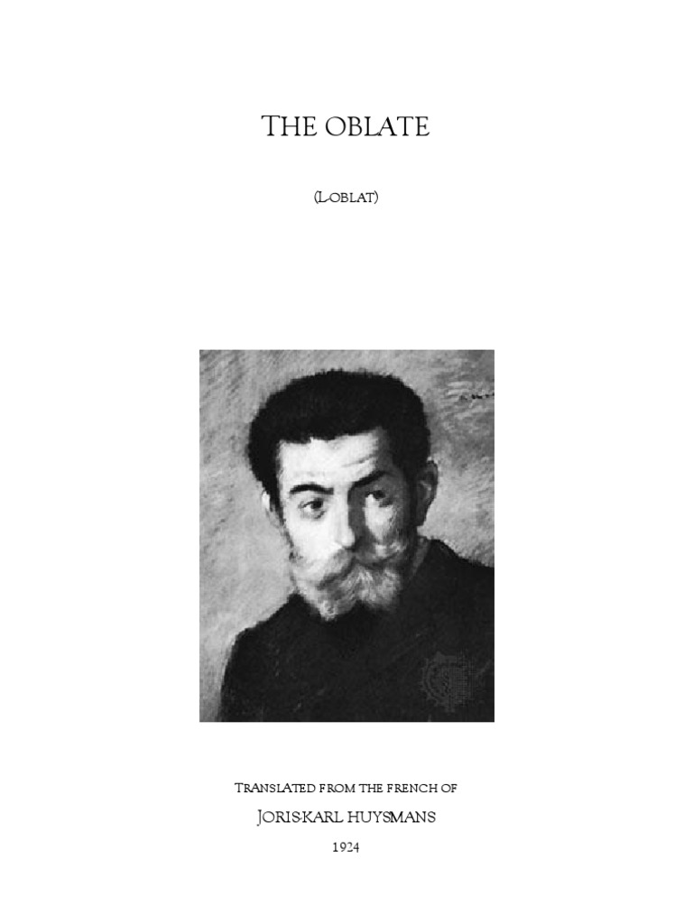 'L'Oblat' - The Oblate | Monk | Abbey