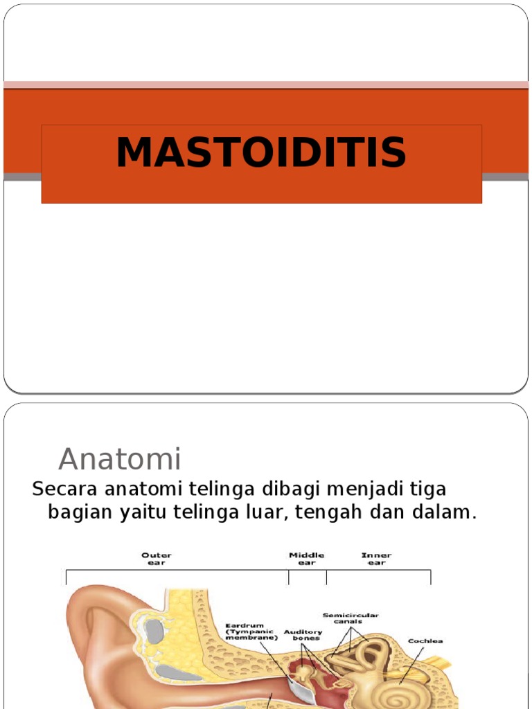 Mastoiditis | PDF