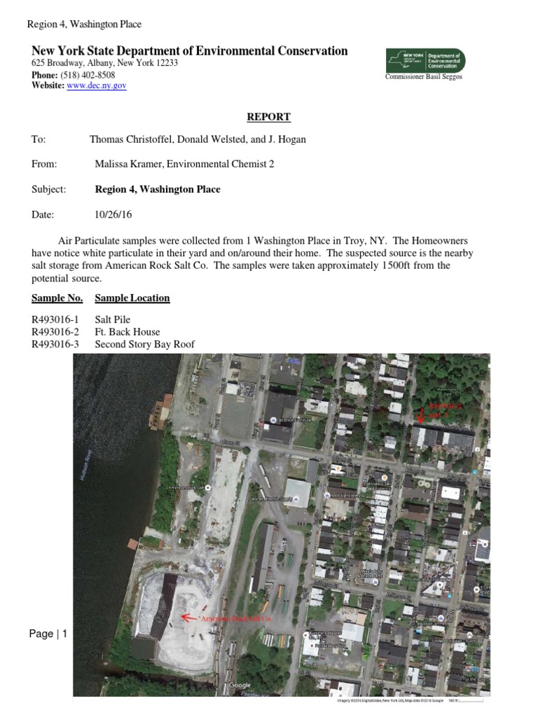10.26.16 Nys Dec Report Region 4, Washington Place | PDF | Silicon ...