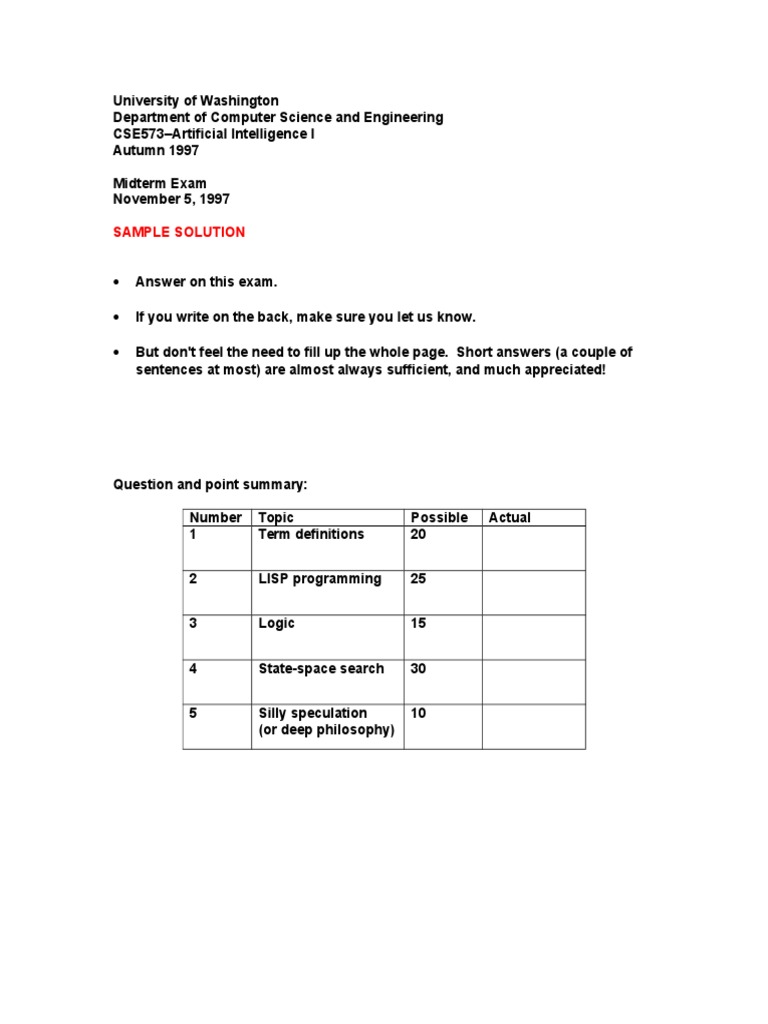 Midterm Solution | PDF | Interpretation (Logic) | Function (Mathematics)