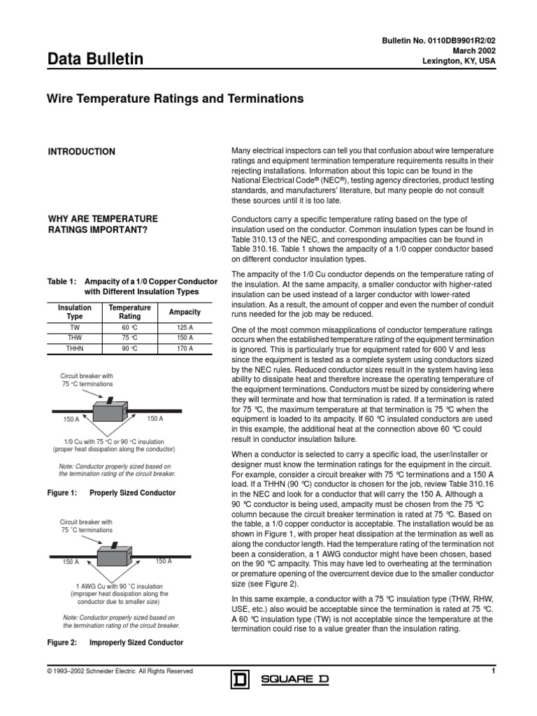 Wire Terminations 0110DB9901R2-02 | PDF | Electrical Conductor ...