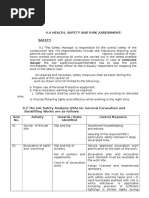 Example Bricklaying Risk Assessment | PDF | Brick | Risk Assessment