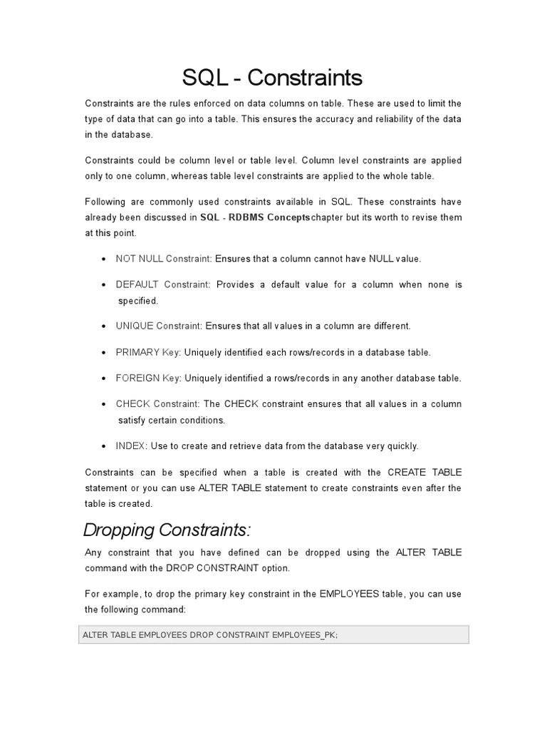 SQL 2 | PDF | Relational Database | Software Design