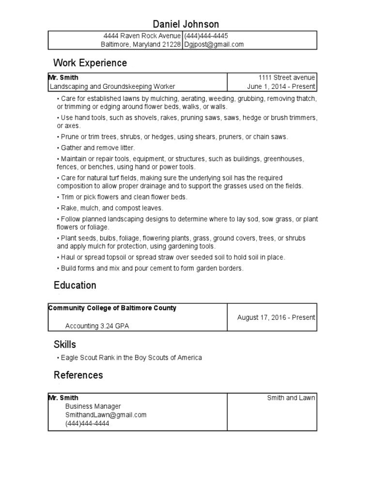Daneiljohnson Resume Final | PDF