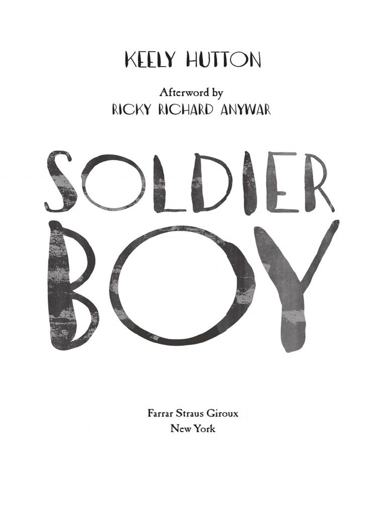 Soldier Boy Excerpt | Download Free PDF | Lord's Resistance Army | Violence