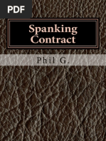 Domestic Discipline Contract Overview | PDF | Spanking | Punishments