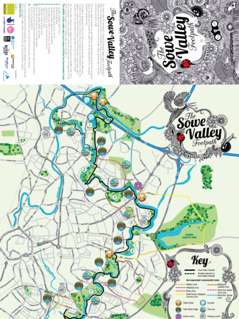 Sowe Valley Map | PDF | Wildlife | Bat