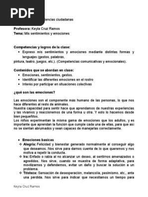Planes De Lecciones Para El Manejo De La Ira El Aprendizaje Basado En
