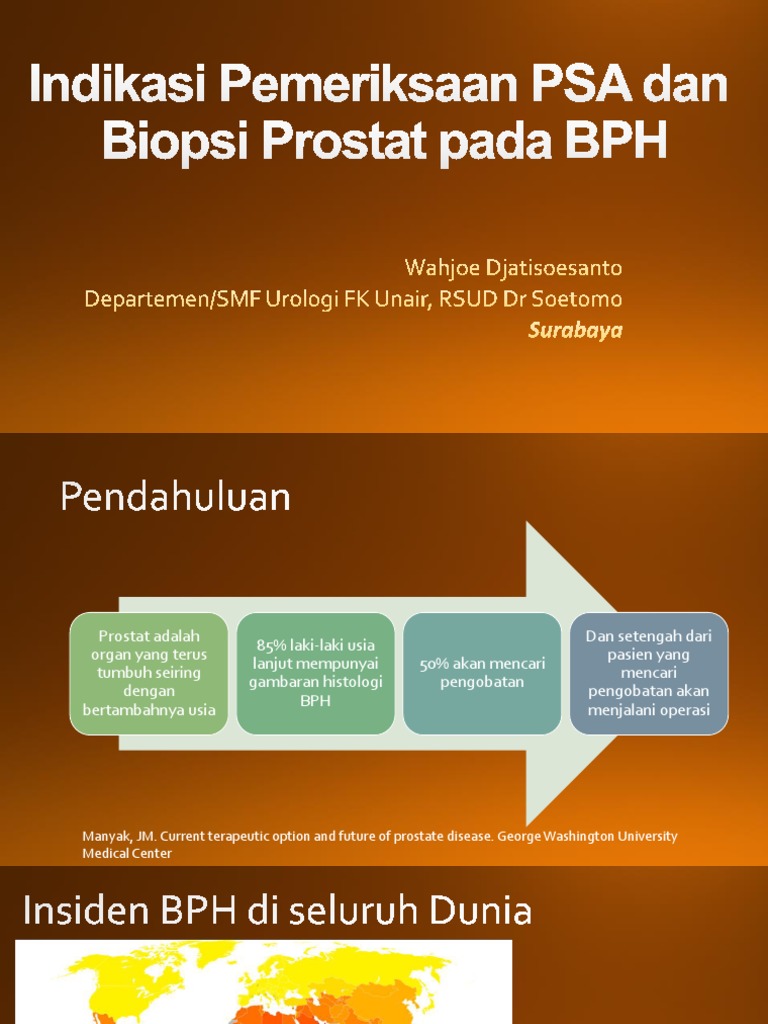 P2B2 XIII PABI - Indikasi Pemeriksaan PSA Dan Biopsi BPH PDF | PDF