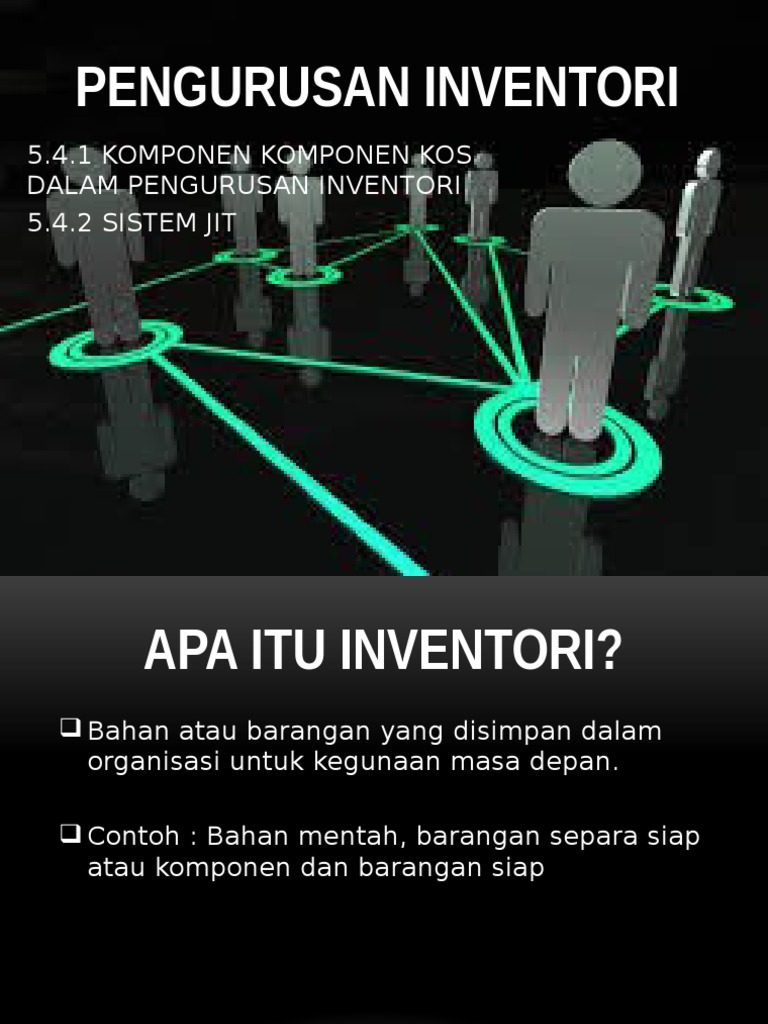Komponen Kos dalam Pengurusan Inventori | PDF