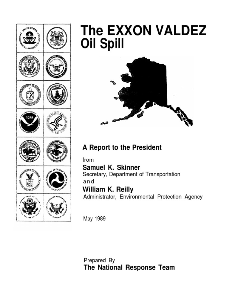 Exxon Valdez Oil Spill | PDF | Nature