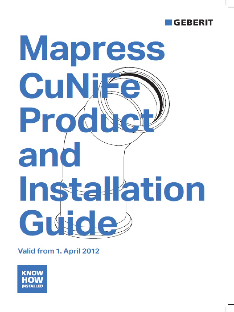 CuNiFe Product and Installation Guide Web | PDF | Hydraulic Engineering ...
