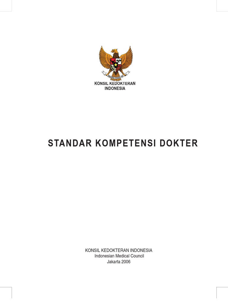 Standar Kompetensi Dokter Indonesia SKDI PDF | PDF