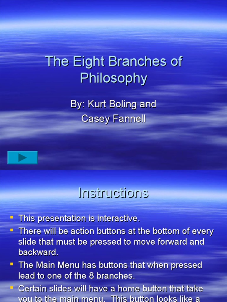 8 Branches of Philo | Download Free PDF | Metaphysics | Beauty