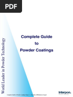 Powder Coating Procedure | PDF | Metals | Industrial Processes