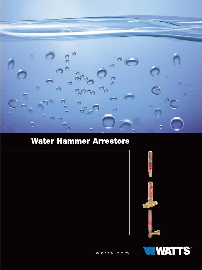 water hammer arrestor.pdf | Tap (Valve) | Plumbing