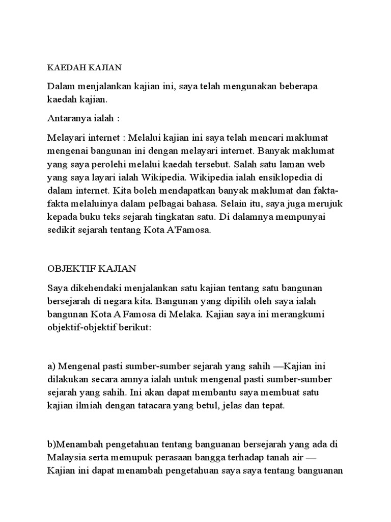 Kaedah Kajian Sejarah Melalui Internet | PDF | Ilmu Sosial