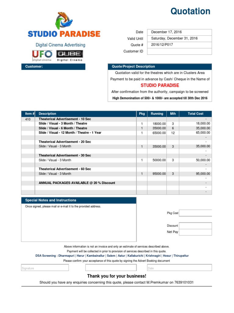 3 Month Package - Dummy | PDF | Advertising | Service Industries