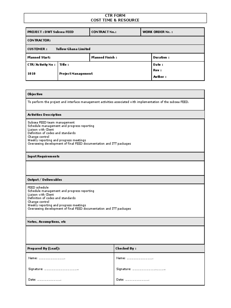CTR Pack | Download Free PDF | Reliability Engineering | Specification ...