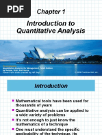 ch01 - Introduction To Quantitative Analysis | PDF | Level Of Measurement | Accuracy And Precision