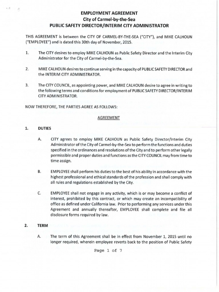 Employment Agreement - 2015 - Redacted PDF | PDF