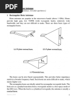 Rigorous Combined Mode Matching Intgeral Eqn Analysis of Horn Antenna | PDF | Waveguide ...