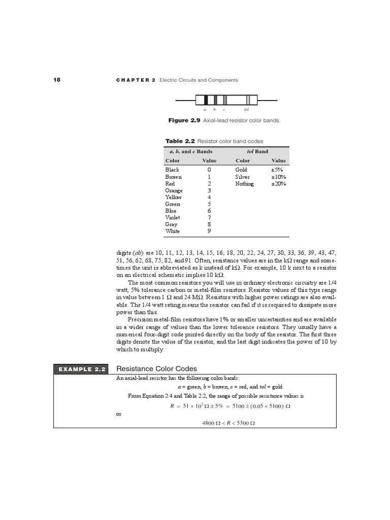 Resistance Exercise | PDF | Resistor | Series And Parallel Circuits