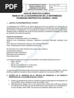 EPOC Clasificacion Anthonisen | PDF