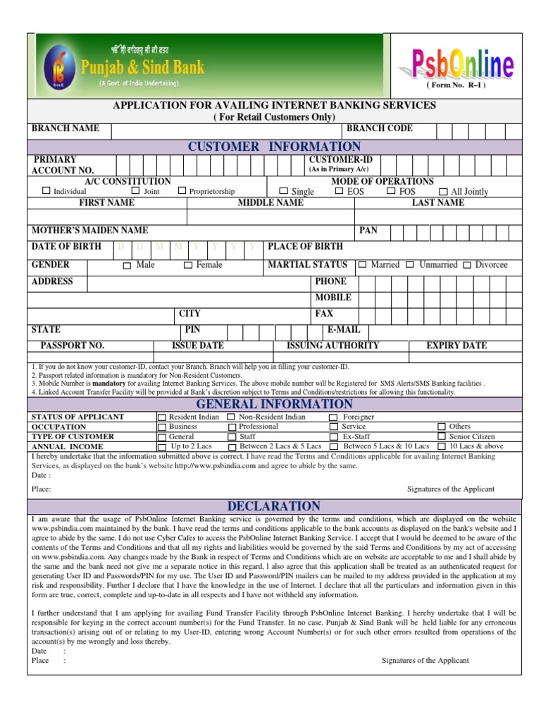 Psb Online | Online Banking | Banks & Banking