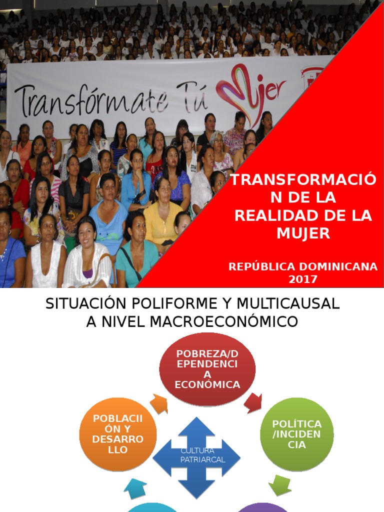 Transformación de La Realidad de La Mujer | PDF | Empoderamiento | Mujer