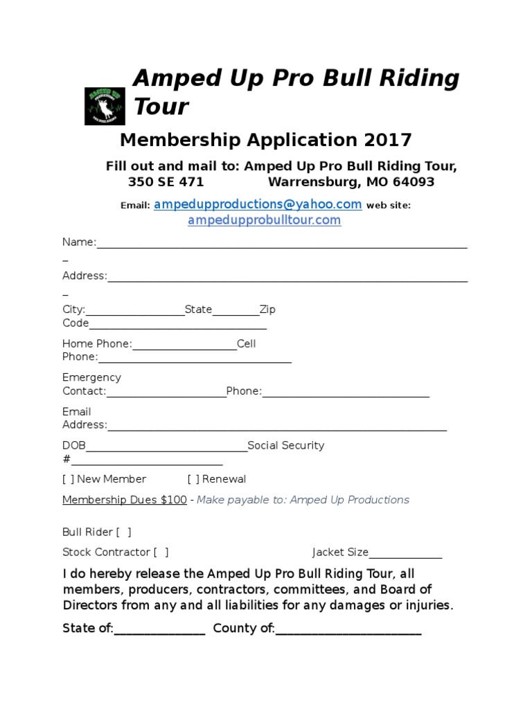 Membership Application | PDF