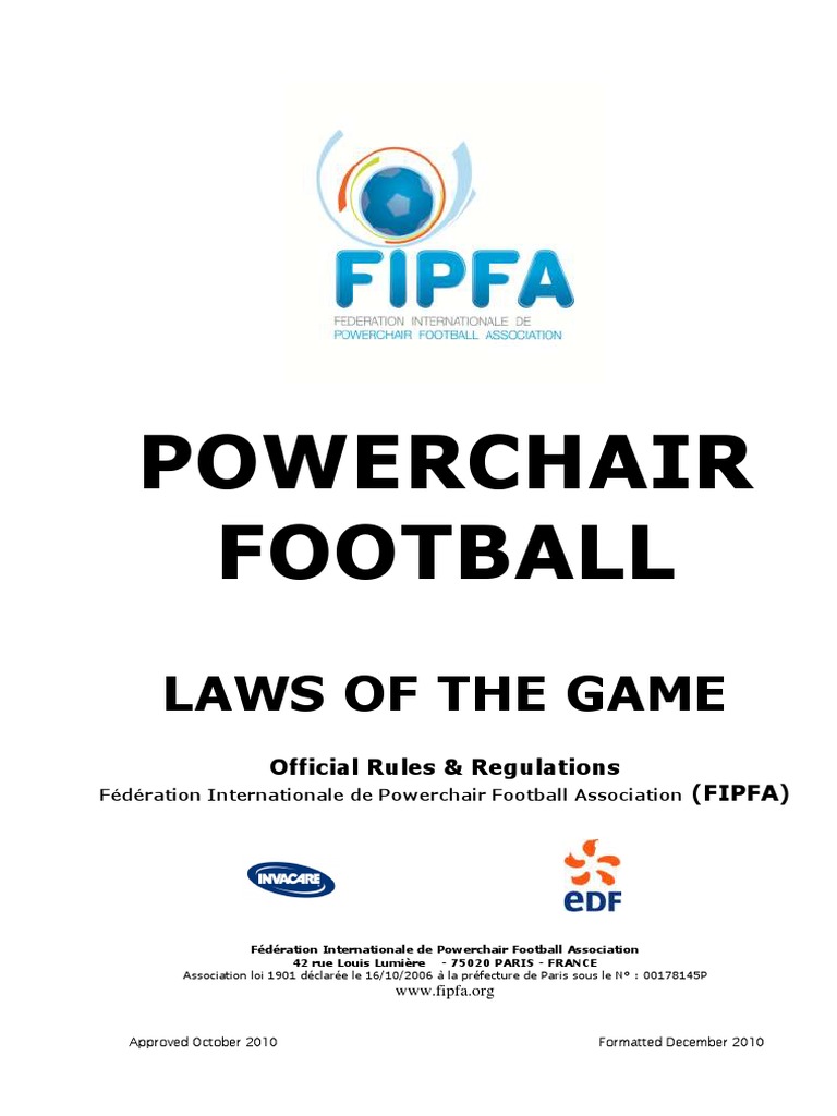 FIPFA Laws of The Game Approved December 2010 | PDF | Referee ...