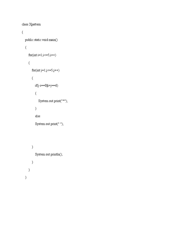 Class Xpattern | PDF | Software Engineering | Notation