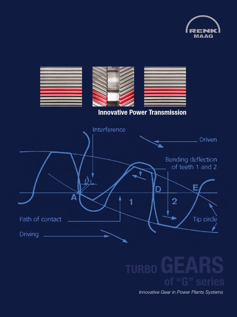 Turbo Gears of G Series | PDF | Gear | Transmission (Mechanics)