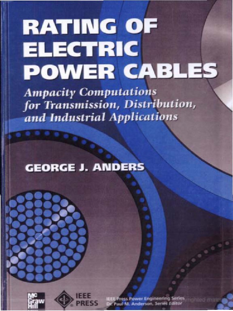 Rating of Power Cables - George Anders PDF | PDF