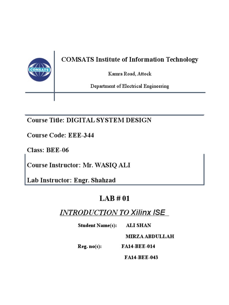 COMSATS Institute of Information Technology | PDF