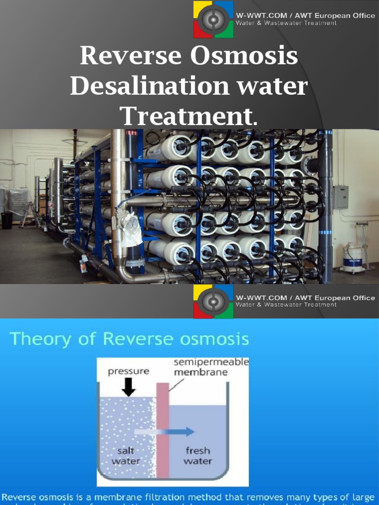 Reverse Osmosis Desalination Water Treatment PDF | PDF