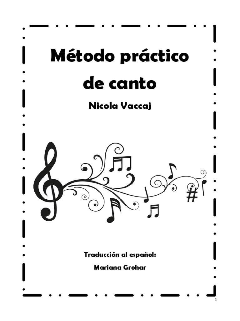 Vaccaj-Traducciones Maki | PDF | Canto | Ópera