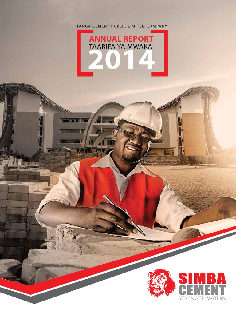 Tanga Cement Annual Report 2014 | PDF | Tanzania | Dividend