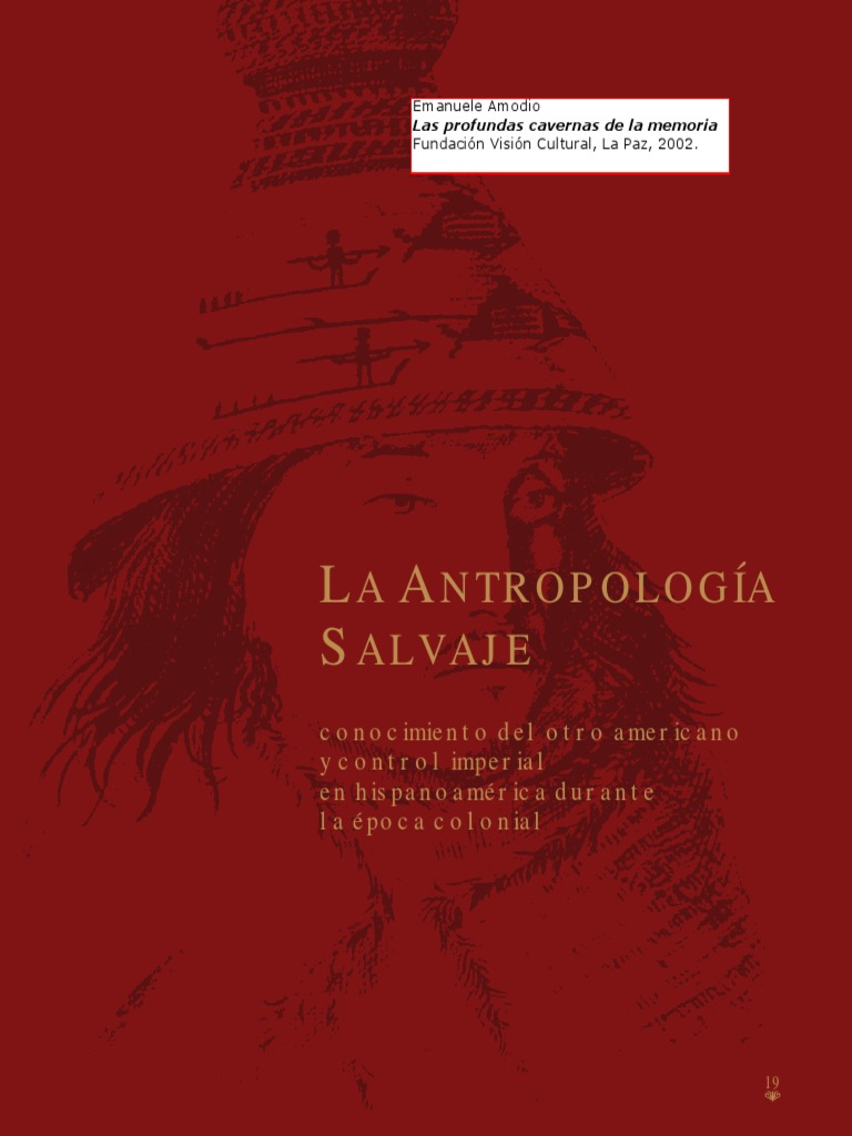 Amodio, Emanuele - Antropología Salvaje. | PDF | Antropología | Etnografía