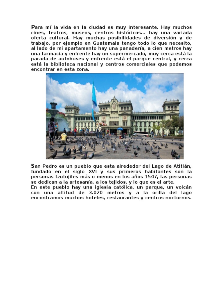 La Vida en La Ciudad | PDF | Viajes y turismo