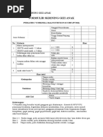 Form Skrining Gizi MST | PDF