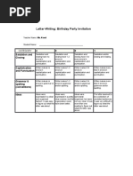 Fraction Project Rubric | PDF
