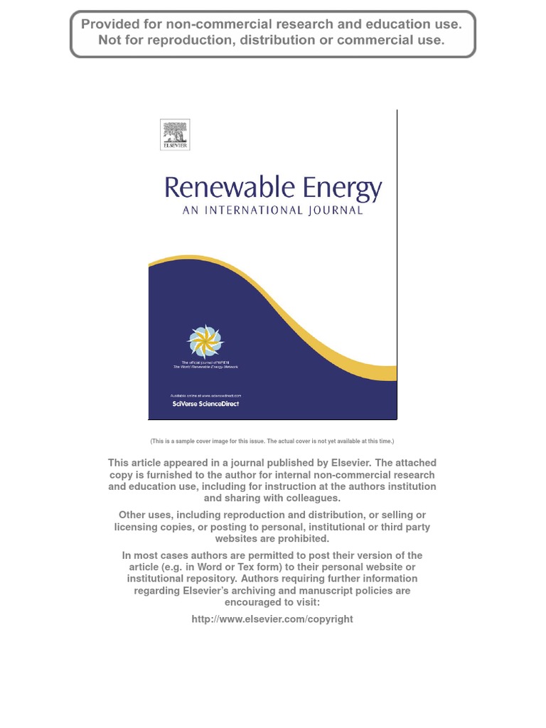 22 - Renewable Energy Case Study ZA Kusakana | PDF | Hydroelectricity ...
