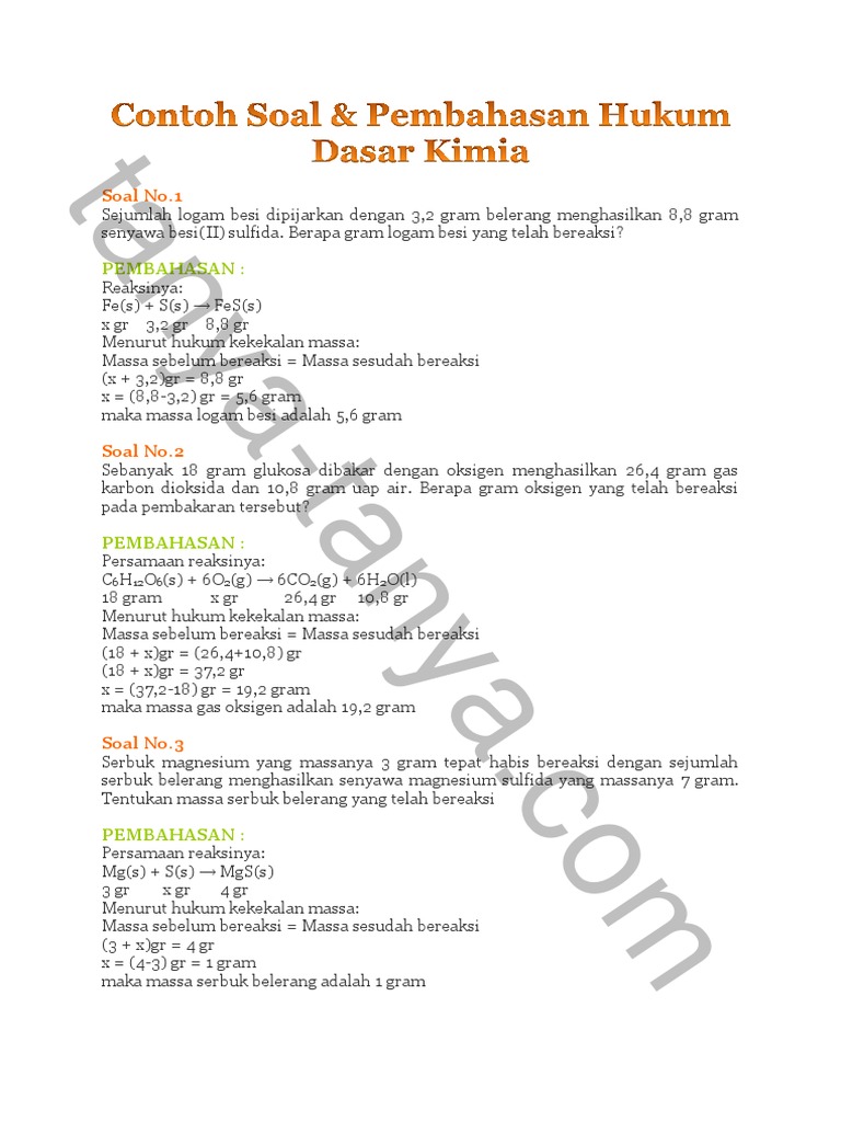 Contoh Soal Huk Das Kim | PDF
