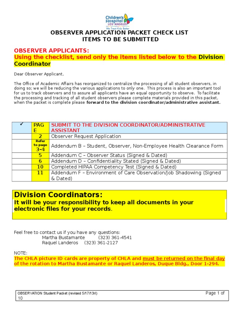 2013 Observer - Applicant Forms | PDF | Health Insurance Portability ...