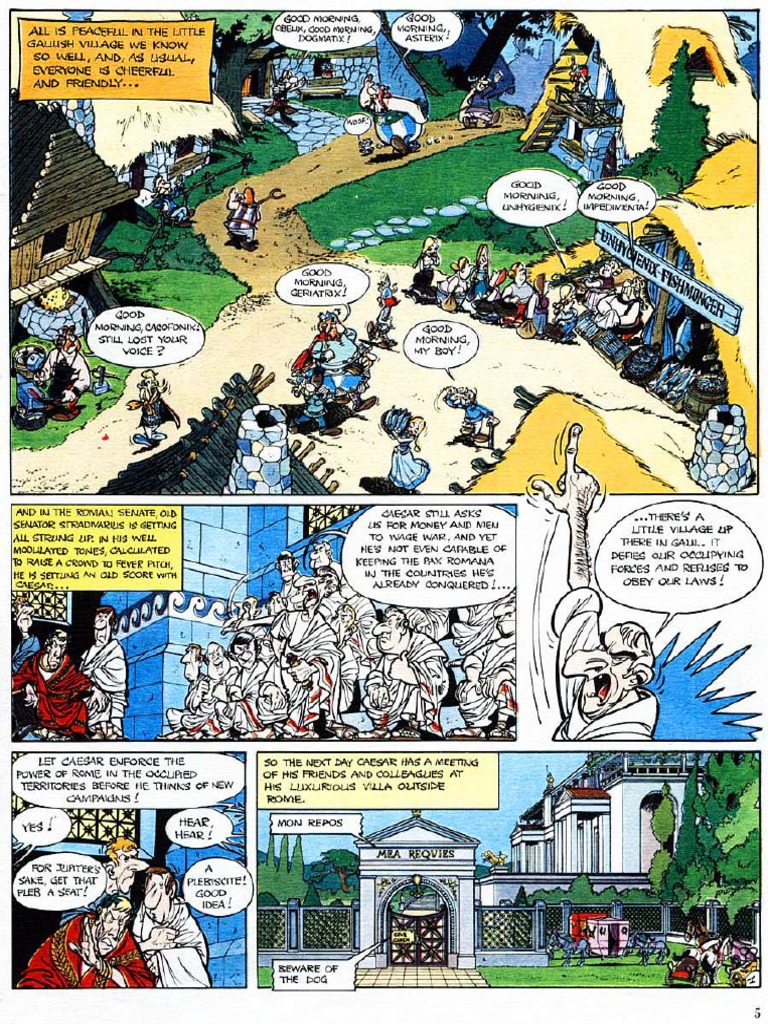 15 Asterix and The Roman Agent PDF | PDF